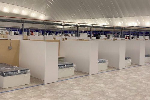 Mobilizing to Treat COVID-19 Patients: A Field Hospital is Born