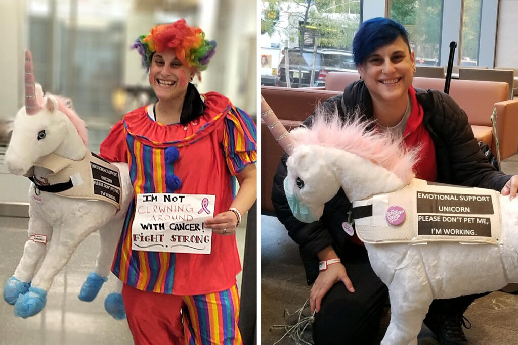 Facing Cancer With Costumes