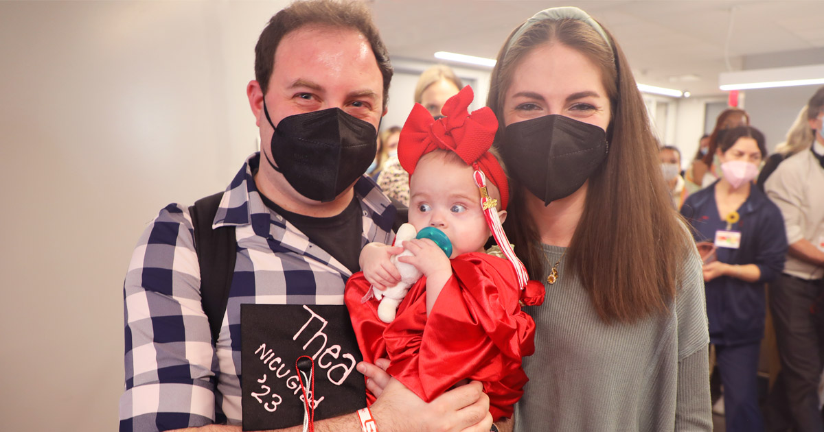 A Special NICU Graduation: After 336 Days in the NICU, Thea Morgan Goes ...